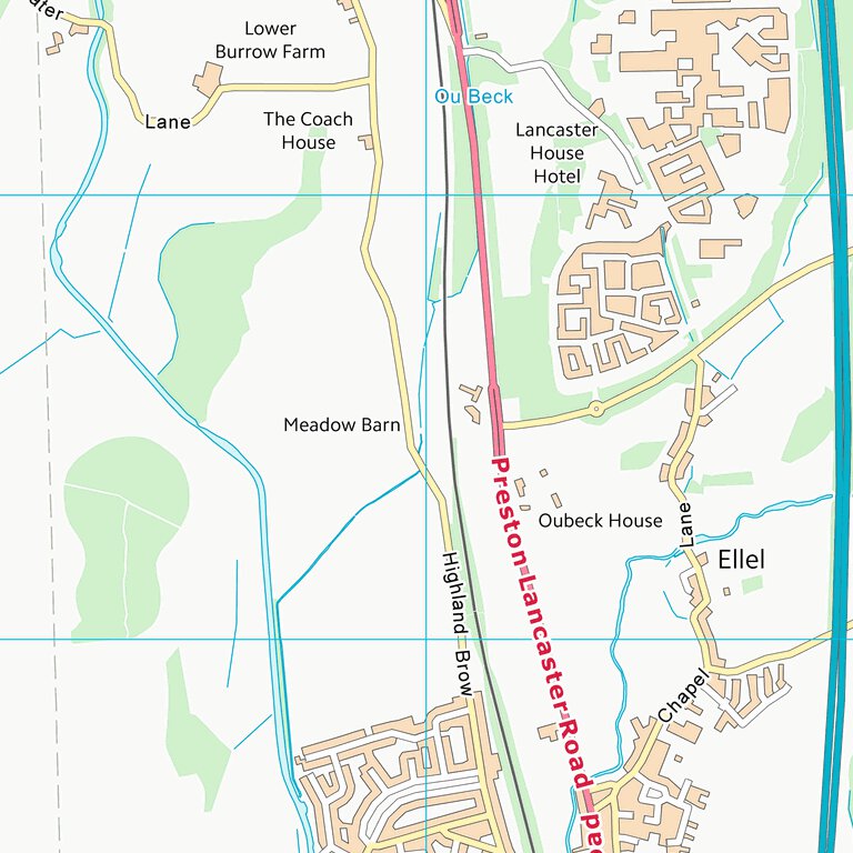 Lancaster District (B) (SD45) Map by UK Topographic Maps | Avenza Maps