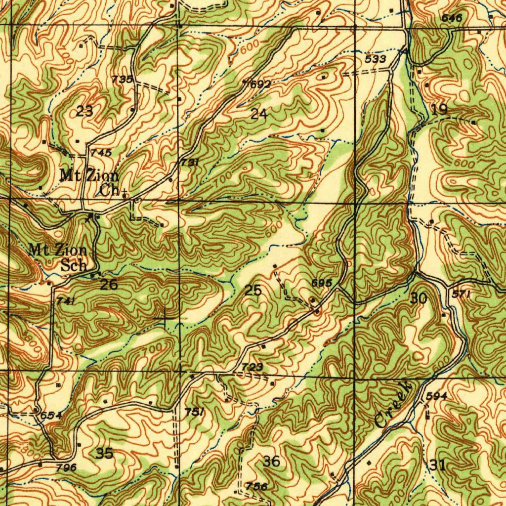 Elevation Of Pike Bowling Green Mo Usa Topographic Map Altitude Map