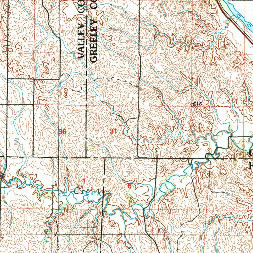 Saint Paul, NE (1985, 100000-Scale) Map by United States Geological ...