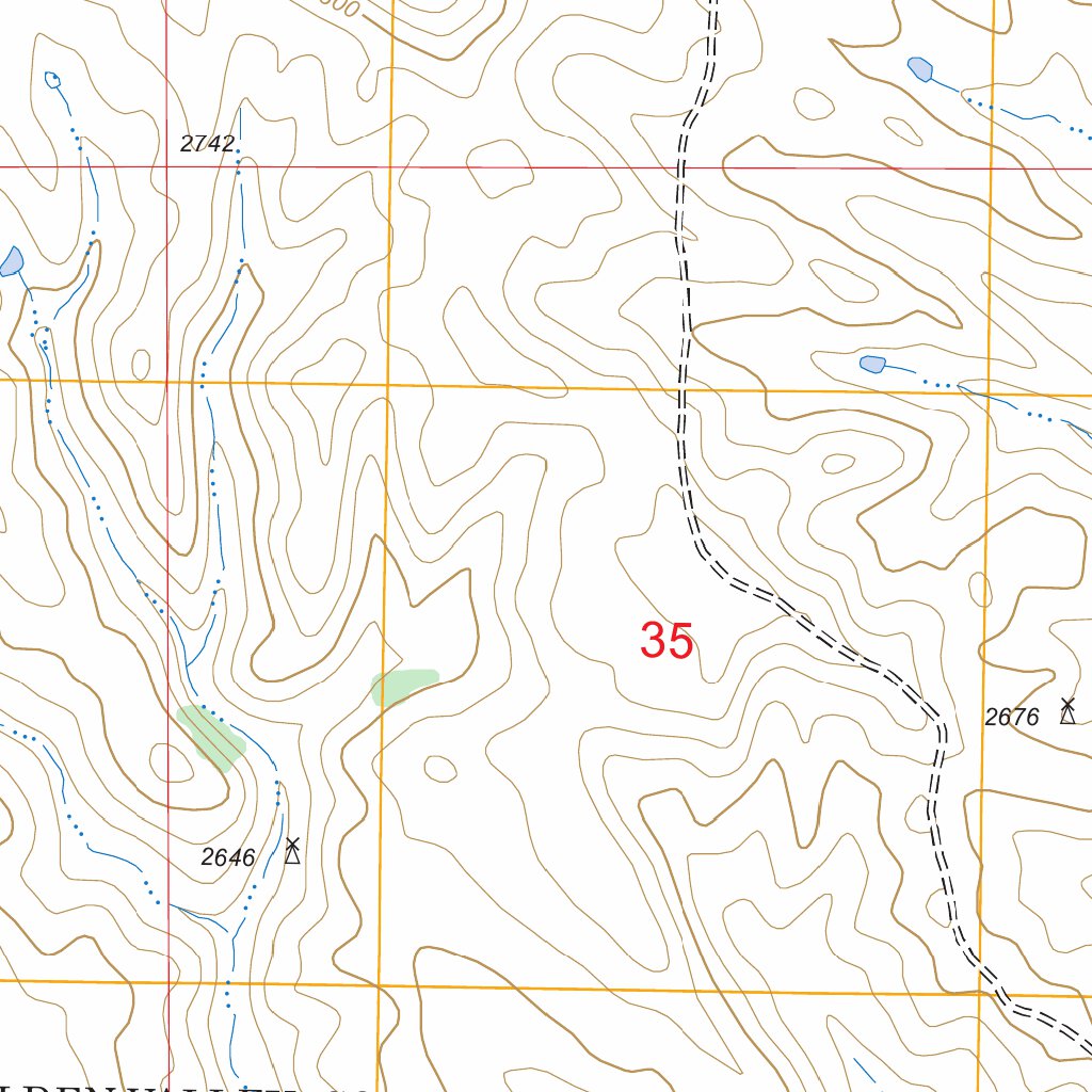 Alpha, ND FSTopo Legacy Map by US Forest Service - Topo | Avenza Maps