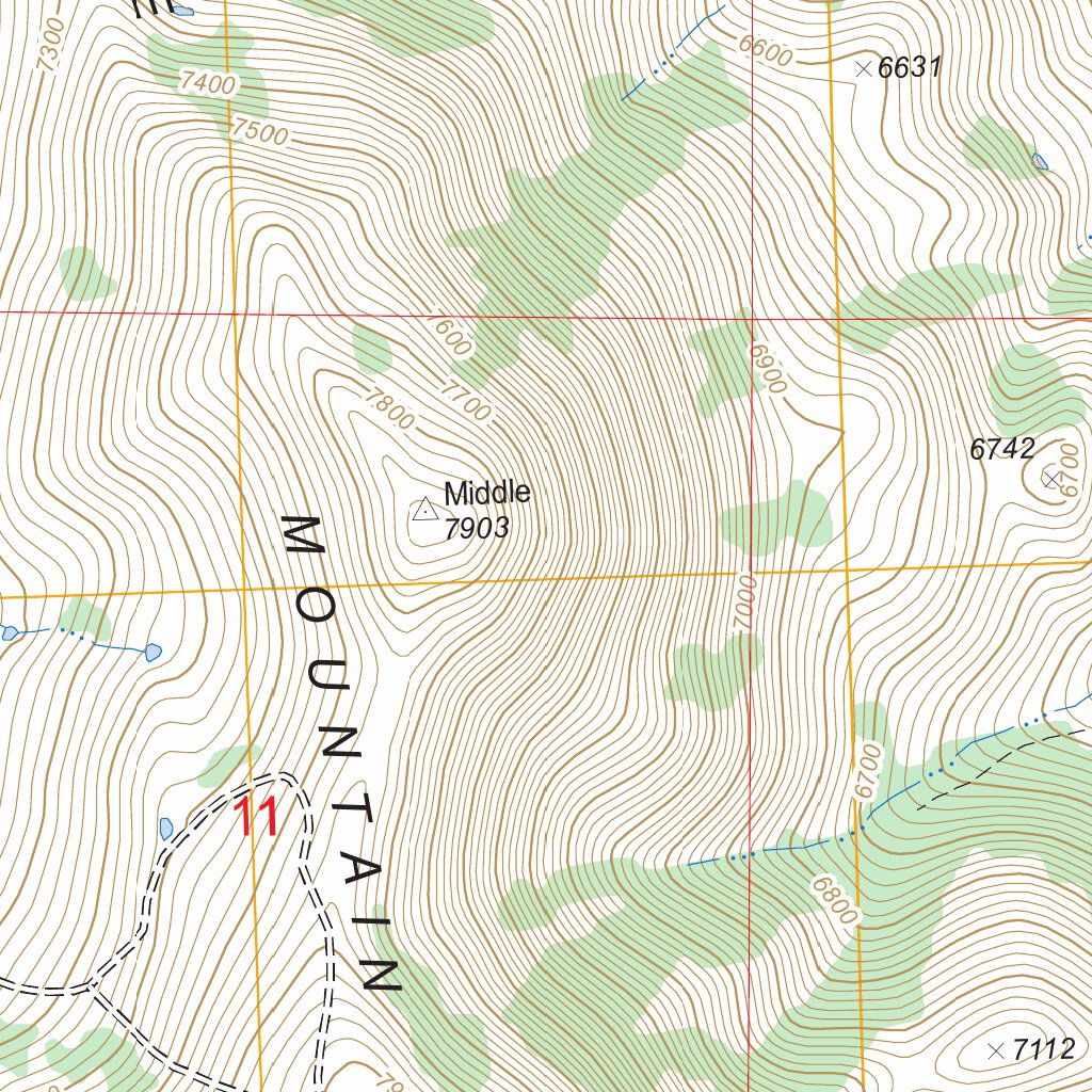 Basin, ID FSTopo Legacy Map by US Forest Service - Topo | Avenza Maps