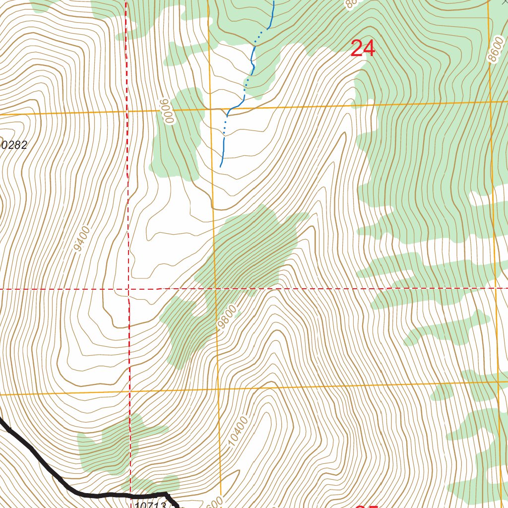 Coal Kiln Canyon, ID FSTopo Legacy Map by US Forest Service - Topo ...