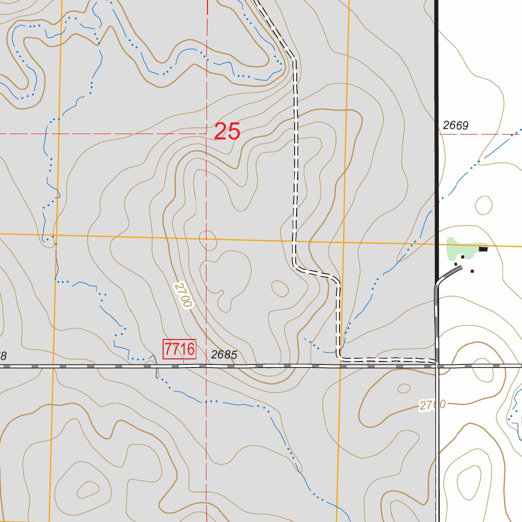 Daglum SE, ND FSTopo Legacy Map by US Forest Service - Topo | Avenza Maps