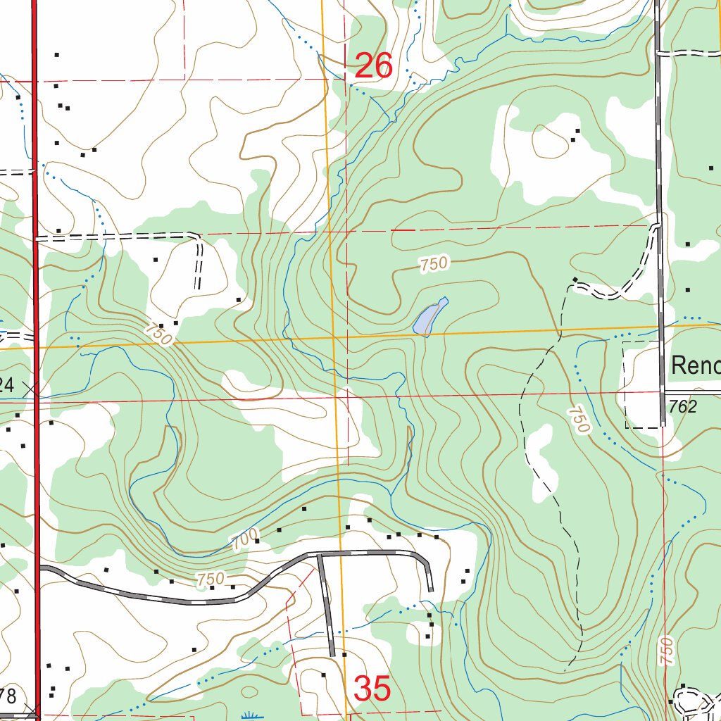 Hale SE, MI FSTopo Legacy Map by US Forest Service - Topo | Avenza Maps