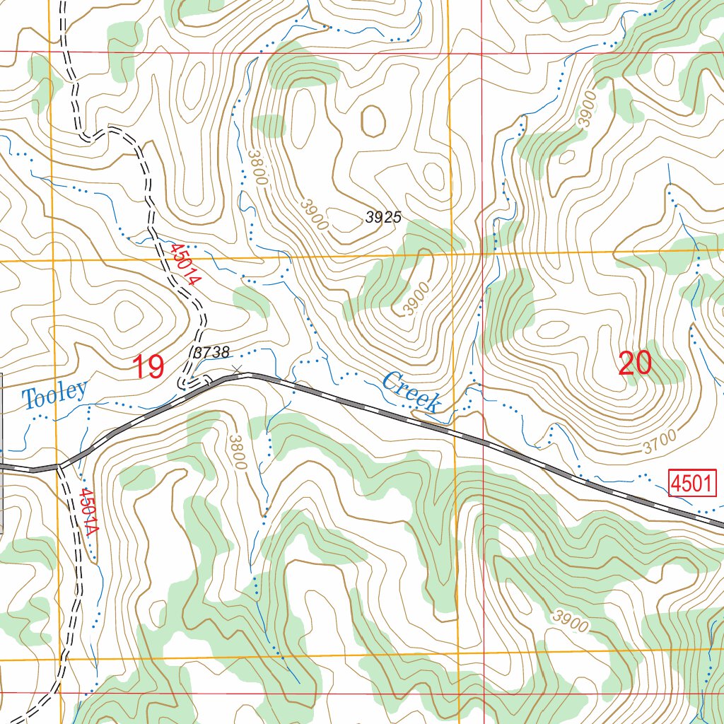 Hamilton Draw, MT FSTopo Legacy Map by US Forest Service - Topo | Avenza Maps