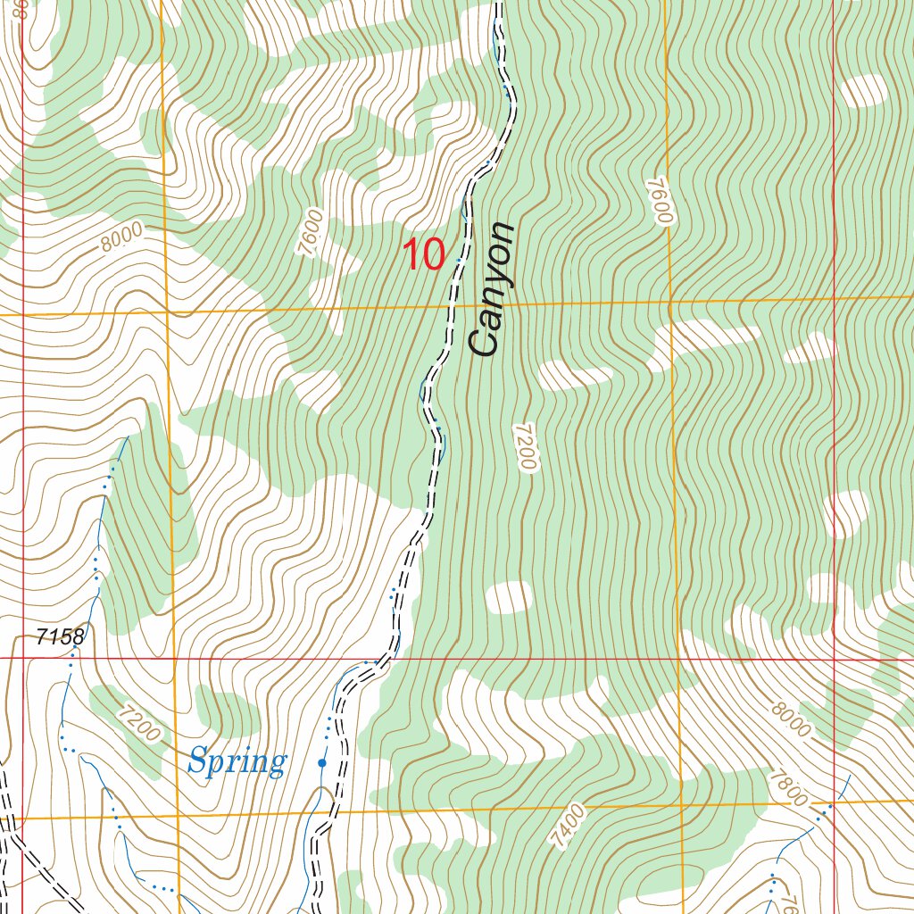Heart Mountain, ID FSTopo Legacy Map by US Forest Service - Topo | Avenza Maps