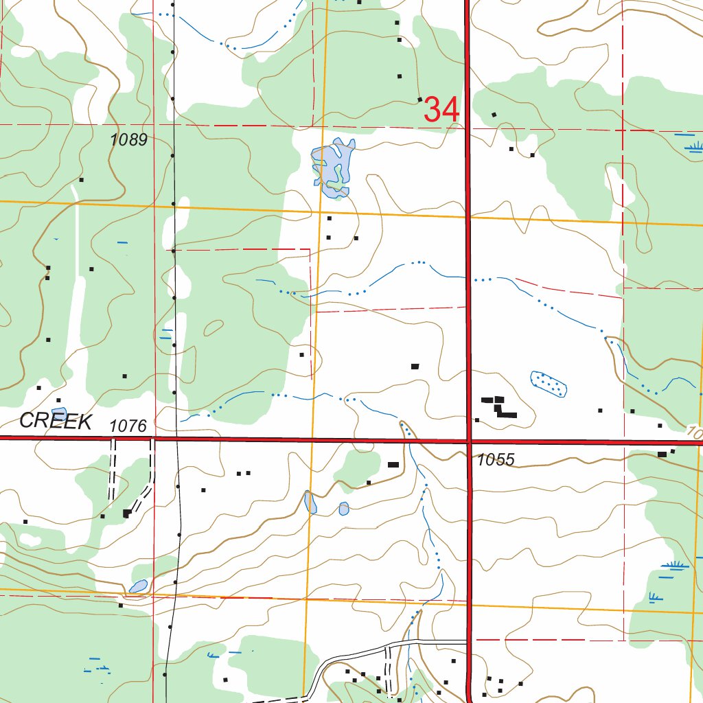 Mio, MI FSTopo Legacy Map by US Forest Service - Topo | Avenza Maps