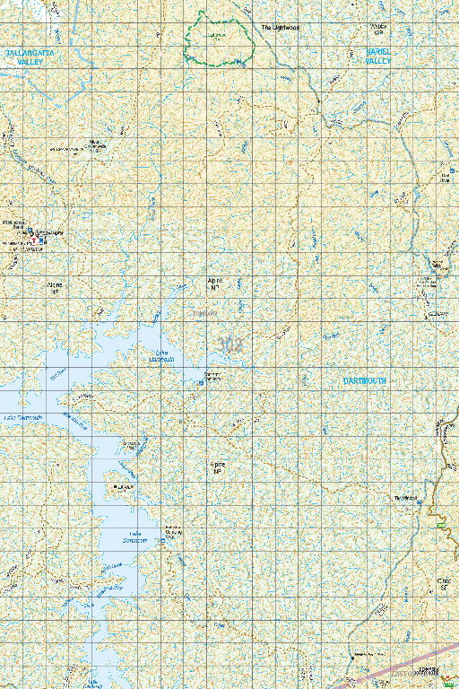 Map 302 - Spatial Vision's Vicmap Book (North East Edition 8, 2025) - 100K Series by Veris ...