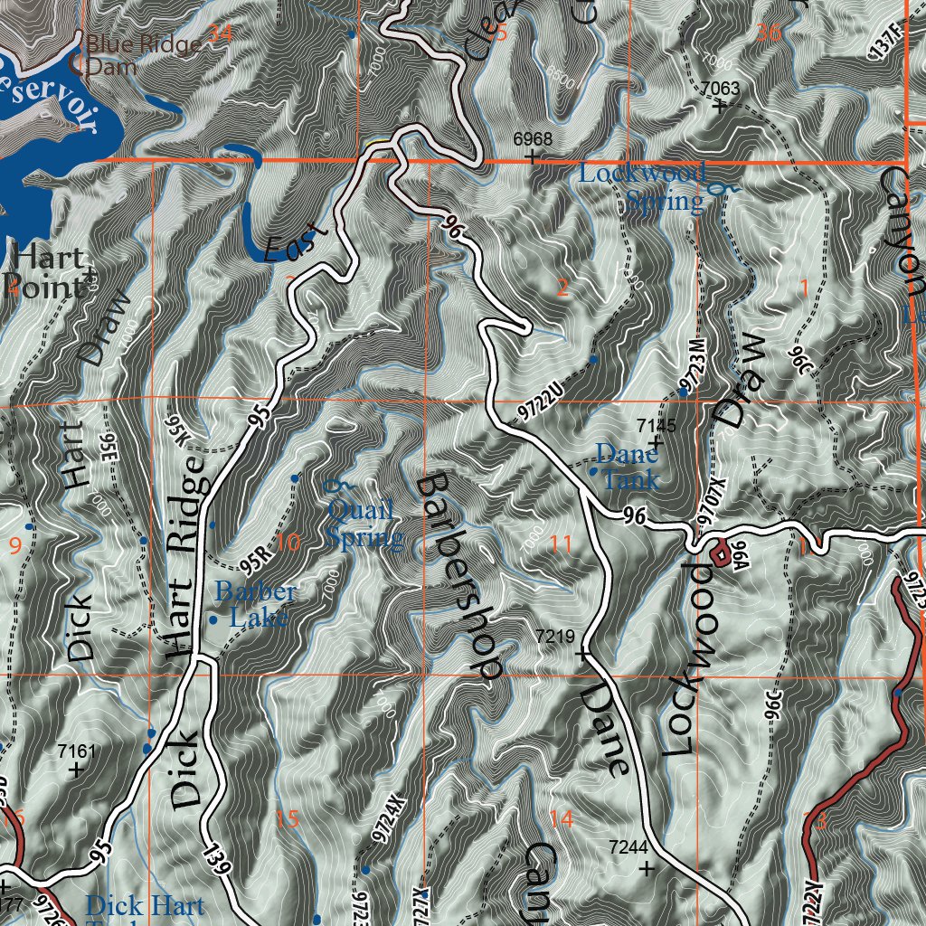 Arizona GMU 5A - FlatlineMaps 25 Map by Flatline Maps LLC | Avenza Maps