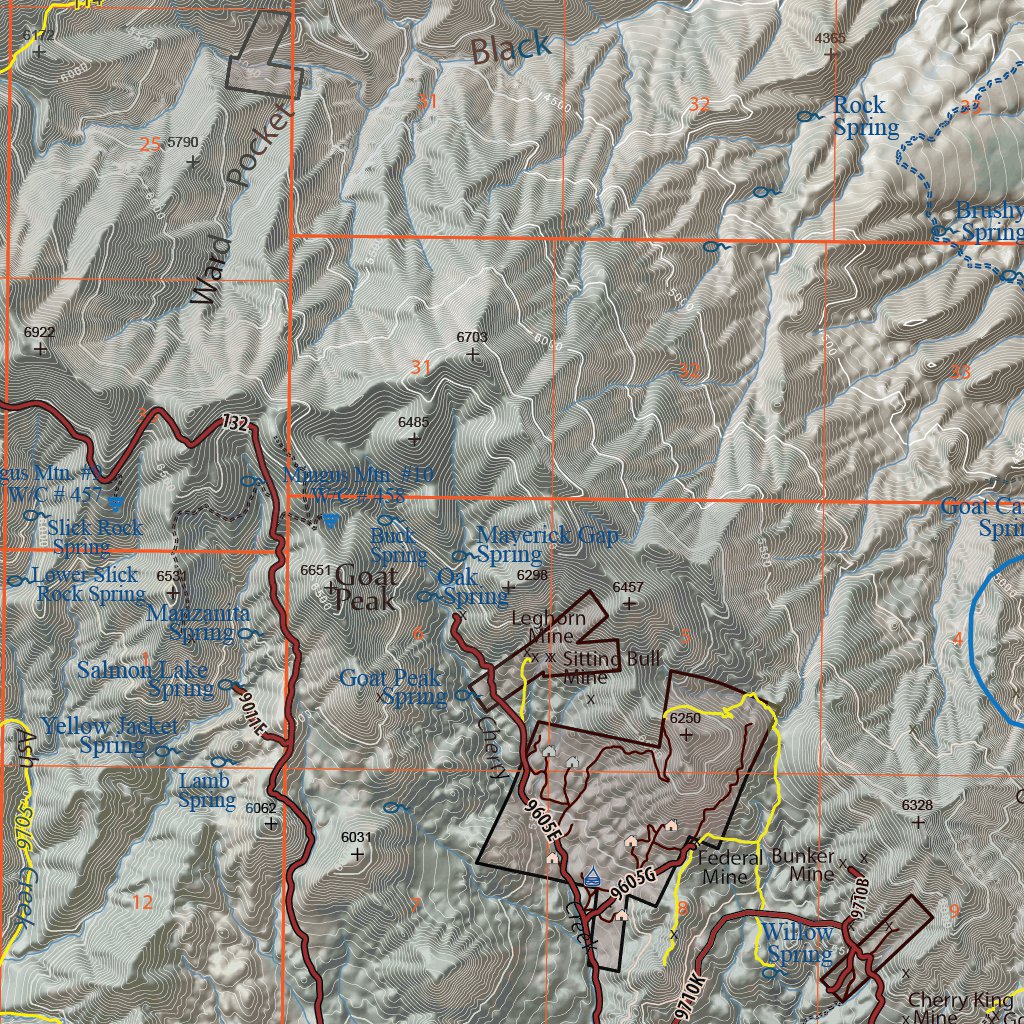 Arizona GMU 19A - FlatlineMaps 25 Map by Flatline Maps LLC | Avenza Maps