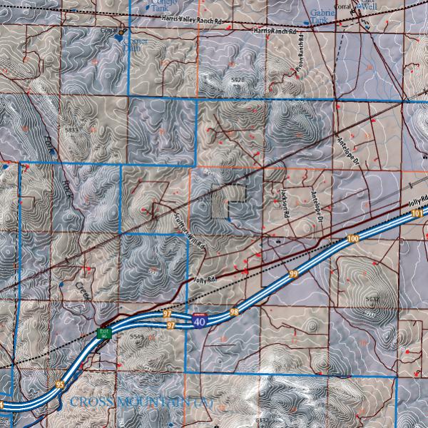 Arizona GMU 18A - FlatlineMaps 25 Map by Flatline Maps LLC | Avenza Maps