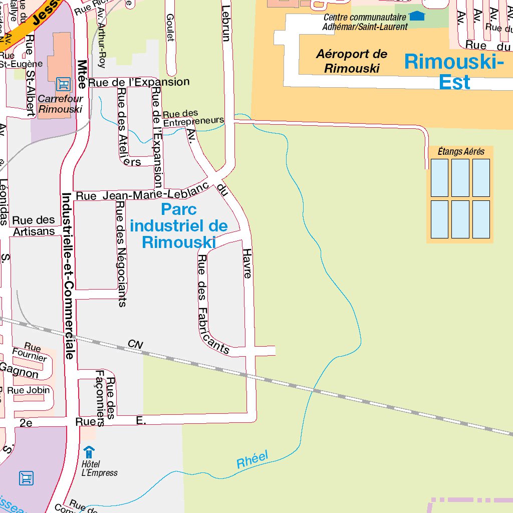 Rimouski, QC Map by Mapmobility Corp. | Avenza Maps