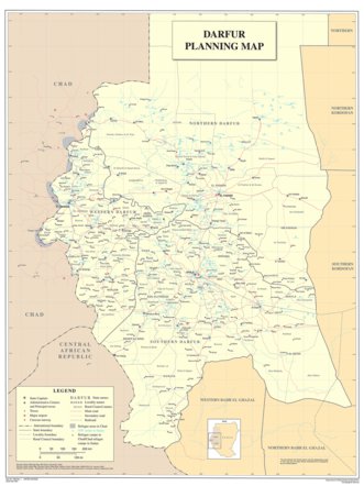 Darfur Planning Map by Avenza Systems Inc. | Avenza Maps