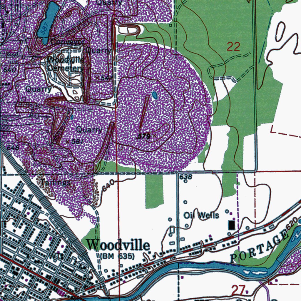 OH-Elmore: Authoritative US Topos 1969 Map by Western Michigan University | Avenza Maps