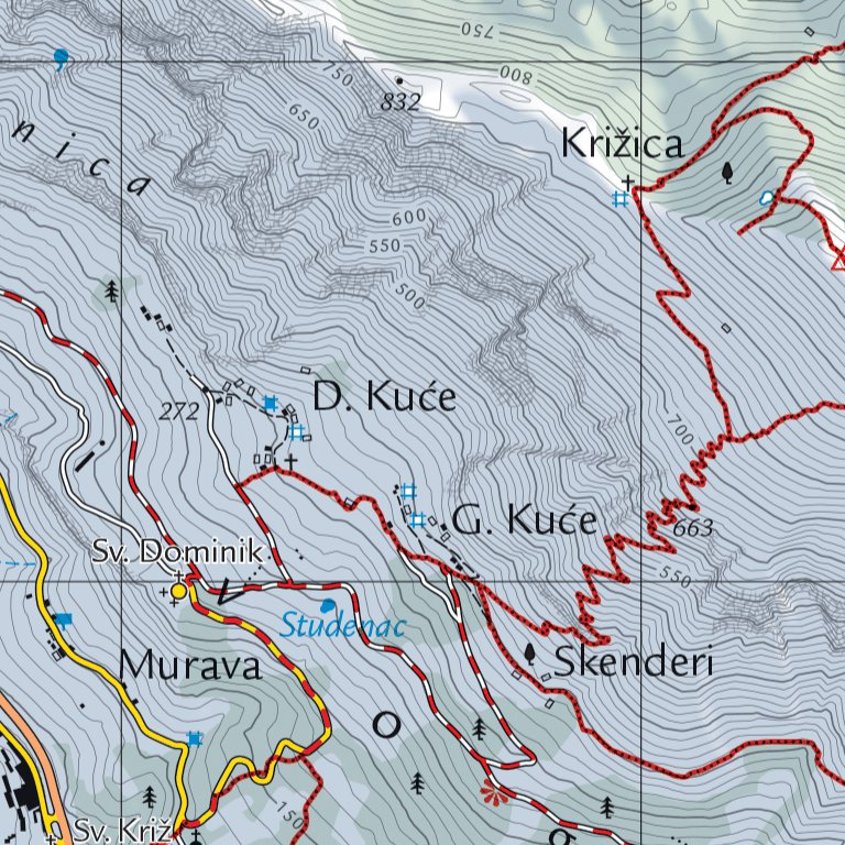 Živogošće Map by Croatian Mountain Rescue Service - HGSS | Avenza Maps