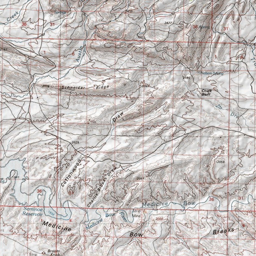 HuntData Wyoming Topo Map for Elk Unit 16 by HuntData LLC | Avenza Maps