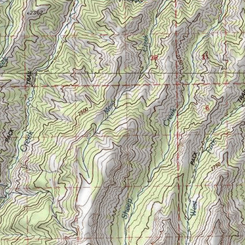 HuntData Wyoming Topo Map for Elk Unit 55 by HuntData LLC | Avenza Maps