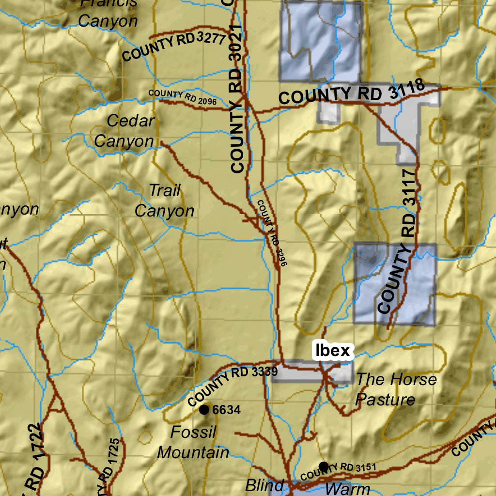 Southwest Desert (North) Utah Elk Hunting Unit Map with Land Ownership by HuntData LLC | Avenza Maps
