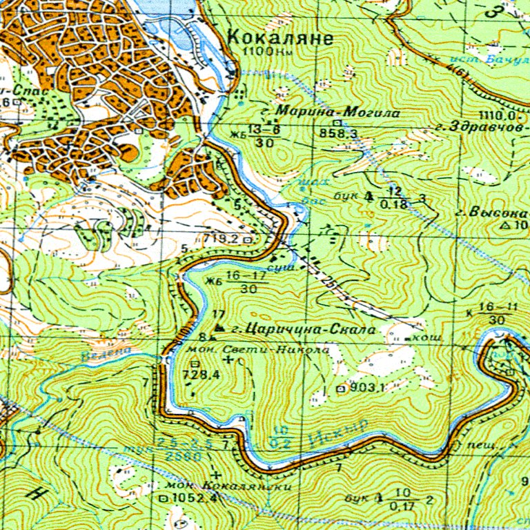 Soviet Genshtab: k34-059-2 Map by Avenza Systems Inc. | Avenza Maps