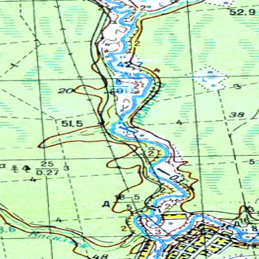 Soviet Genshtab: o36-025-4 Map by Avenza Systems Inc. | Avenza Maps