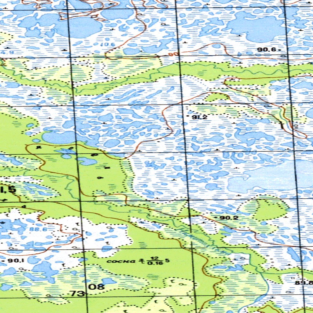 Soviet Genshtab: p43-003-3_4 Map by Avenza Systems Inc. | Avenza Maps