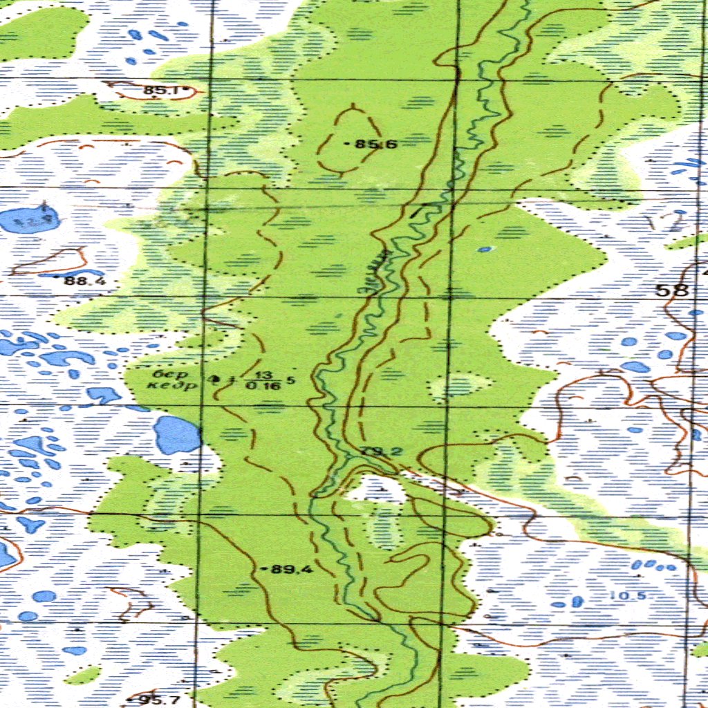 Soviet Genshtab: p43-020-1_2 Map by Avenza Systems Inc. | Avenza Maps