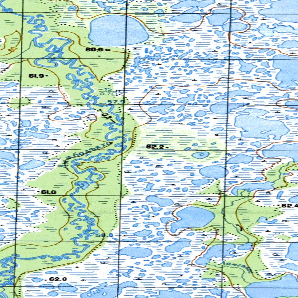 Soviet Genshtab: p43-008-1_2 Map by Avenza Systems Inc. | Avenza Maps