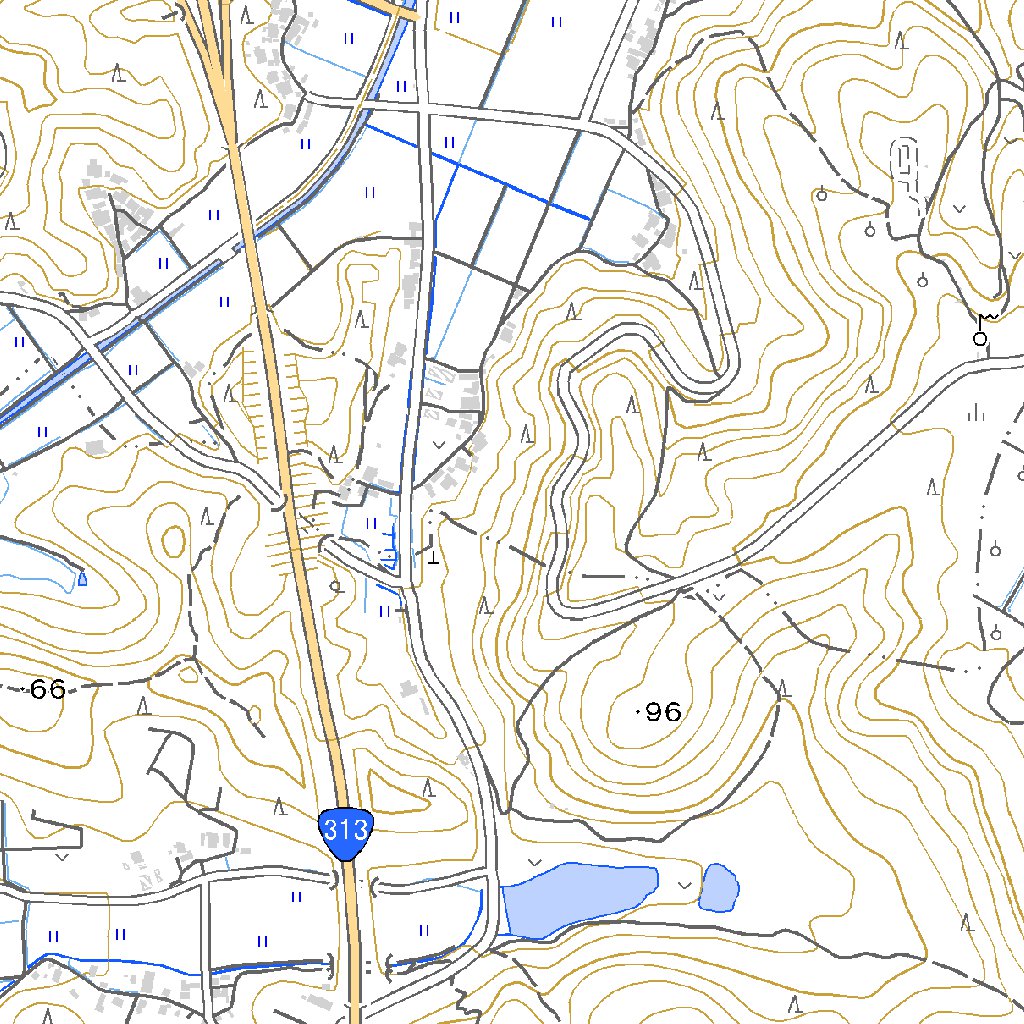 533316 倉吉 （くらよし Kurayoshi）, 地形図 Map by Pacific Spatial Solutions, Inc. | Avenza Maps
