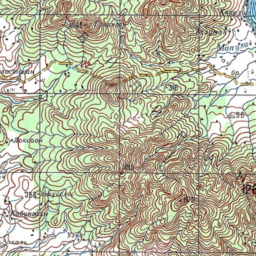 Soviet Genshtab - c51-05 - Philippines Map by Avenza Systems Inc. | Avenza Maps