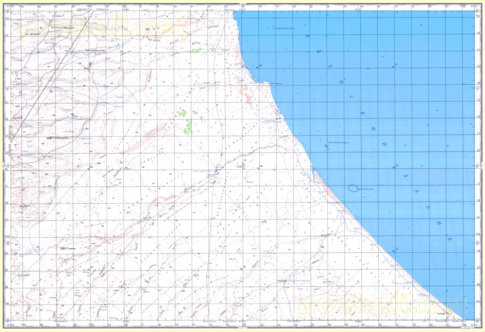 Soviet Genshtab - c38-08 - Somalia Map by Avenza Systems Inc. | Avenza Maps