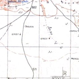 Soviet Genshtab - c38-30 - Somalia Map by Avenza Systems Inc. | Avenza Maps