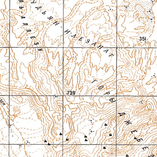 Soviet Genshtab - g31-16 - Algeria Map by Avenza Systems Inc. | Avenza Maps