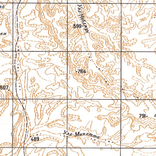 Soviet Genshtab - g31-04 - Algeria Map by Avenza Systems Inc. | Avenza Maps