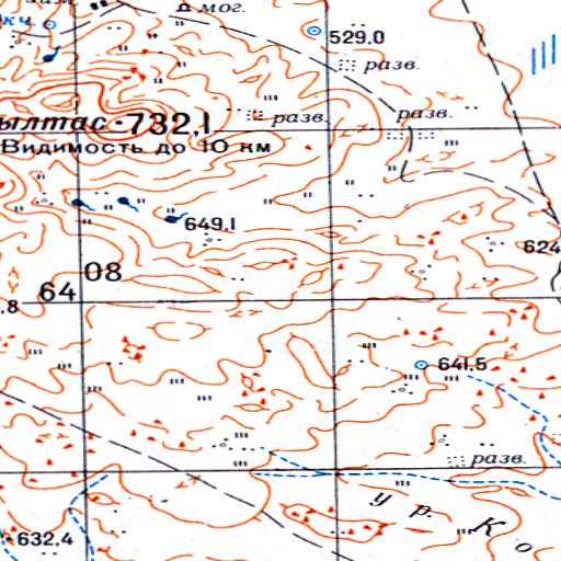 Soviet Genshtab - l43-016 - Kazakhstan Map by Avenza Systems Inc. | Avenza Maps