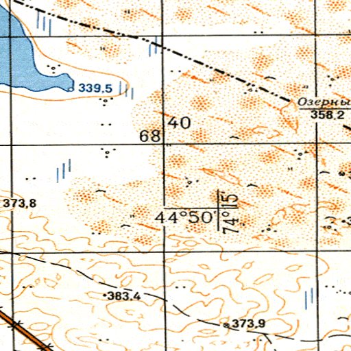 Soviet Genshtab - l43-113 - Kazakhstan Map by Avenza Systems Inc. | Avenza Maps