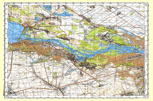 Soviet Genshtab - m36-130--(1990) - Ukraine Map by Avenza Systems Inc. | Avenza Maps