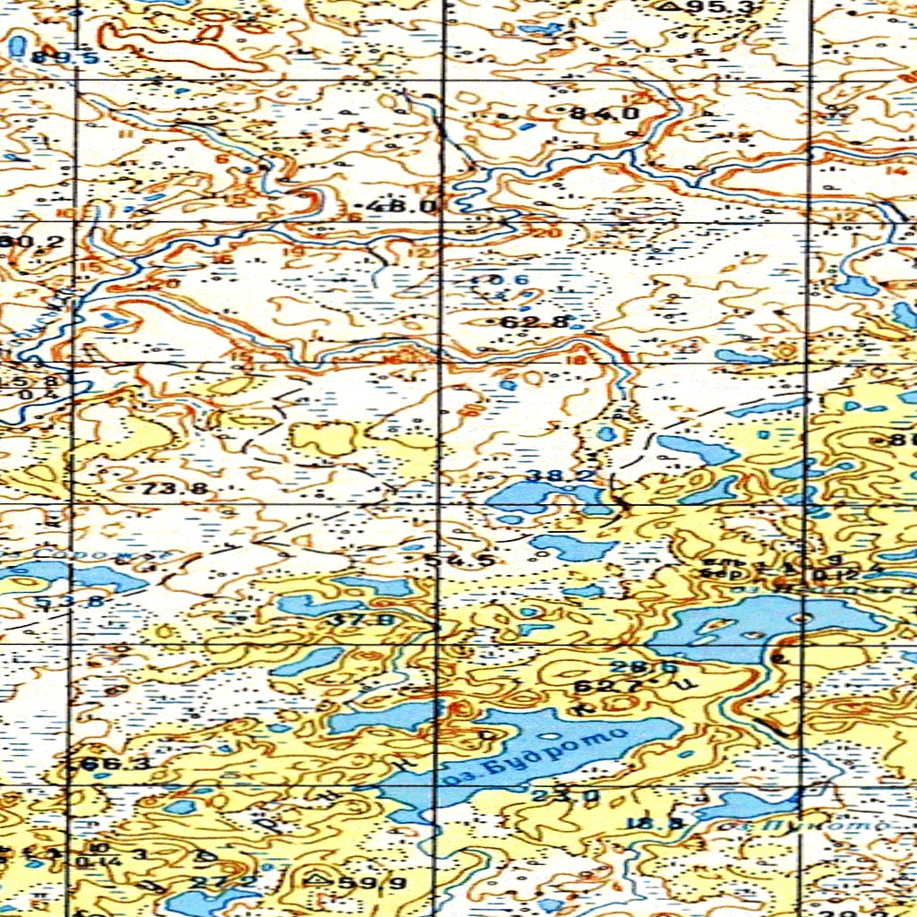 Soviet Genshtab Map - q39-019/020 - Russia by Avenza Systems Inc. | Avenza Maps