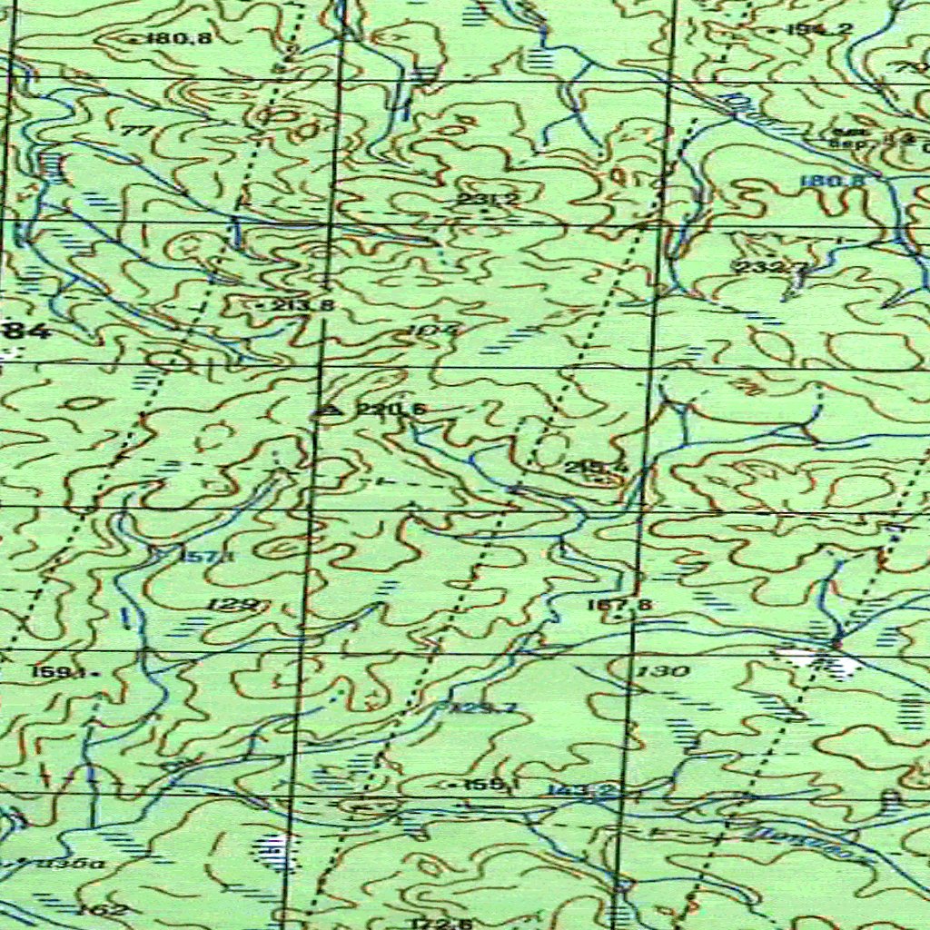 Soviet Genshtab Map - q38-129/130 - Russia by Avenza Systems Inc. | Avenza Maps