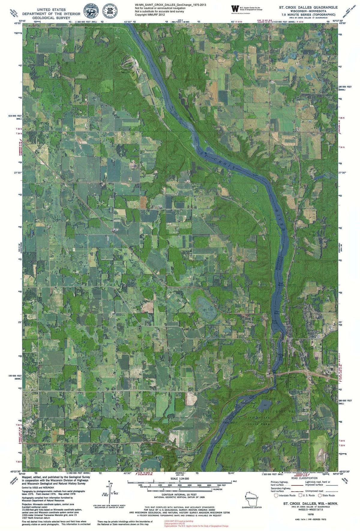 Wild River State Park, Wisconsin (Bundle) Map by Western Michigan ...