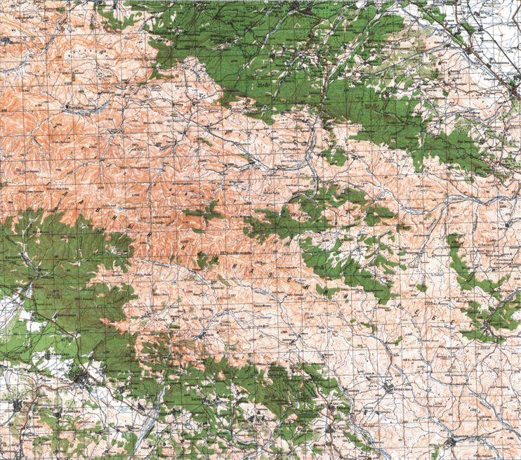 Azerbaijan 200K Bundle Map by Land Info Worldwide Mapping LLC | Avenza Maps