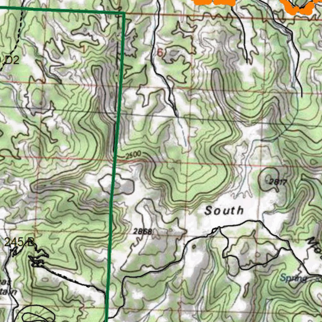 HuntData Colorado Unit 711 Topo Map by HuntData LLC | Avenza Maps
