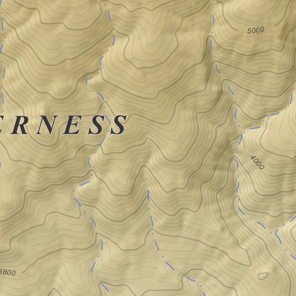 Tanque Verde Peak, Arizona 7.5 Minute Topographic Map - Color Hillshade by Apogee Mapping, Inc ...