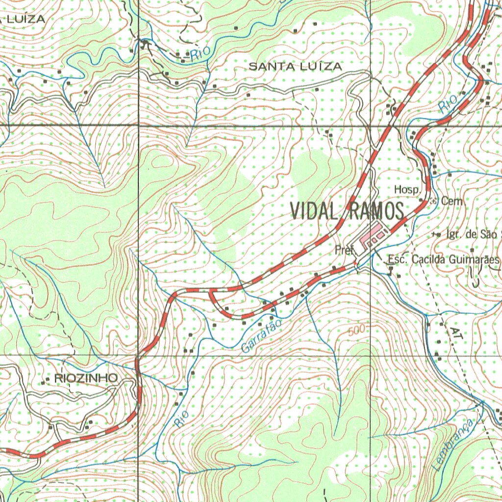 VIDAL RAMOS Map by ENGESAT INTERNATIONAL | Avenza Maps