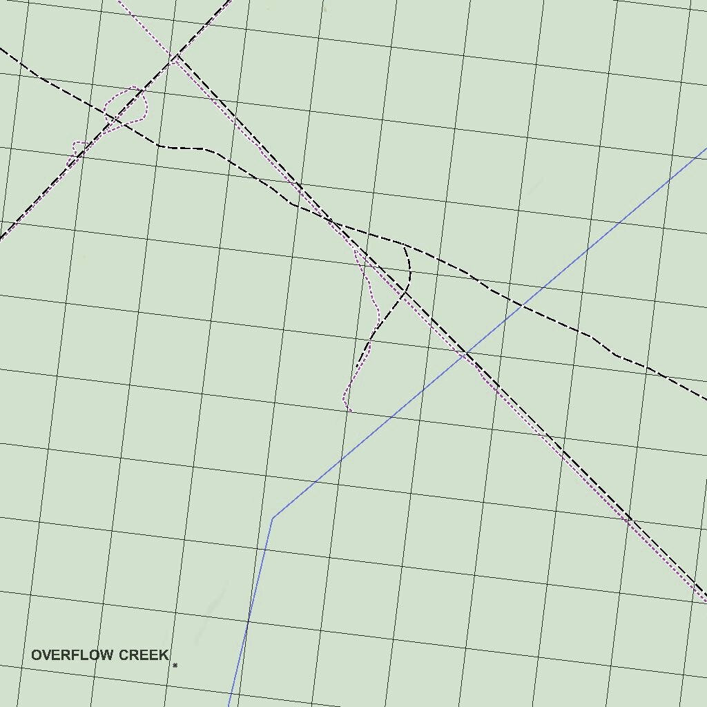 Getlost Map 4358 OVERFLOW WA Topographic Map V15 1:75,000 by Getlost Maps | Avenza Maps