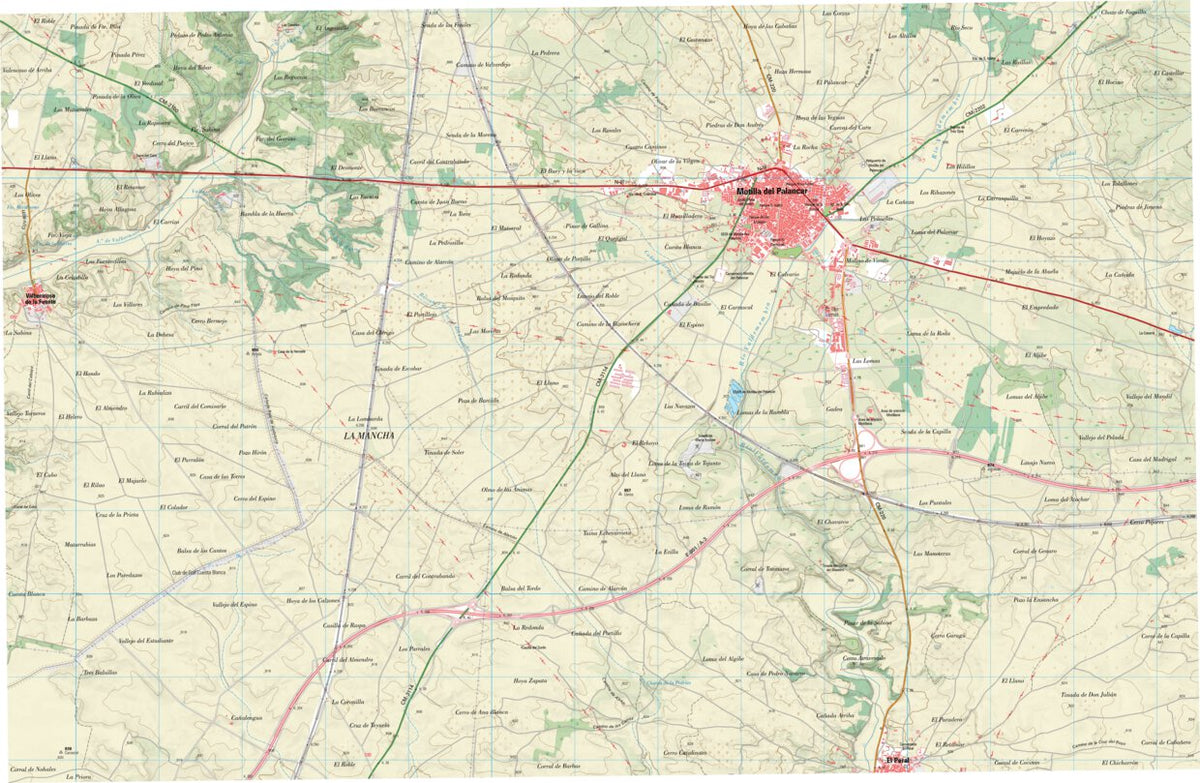 Motilla del Palancar (0691-4) Map by Instituto Geografico Nacional de Espana | Avenza Maps