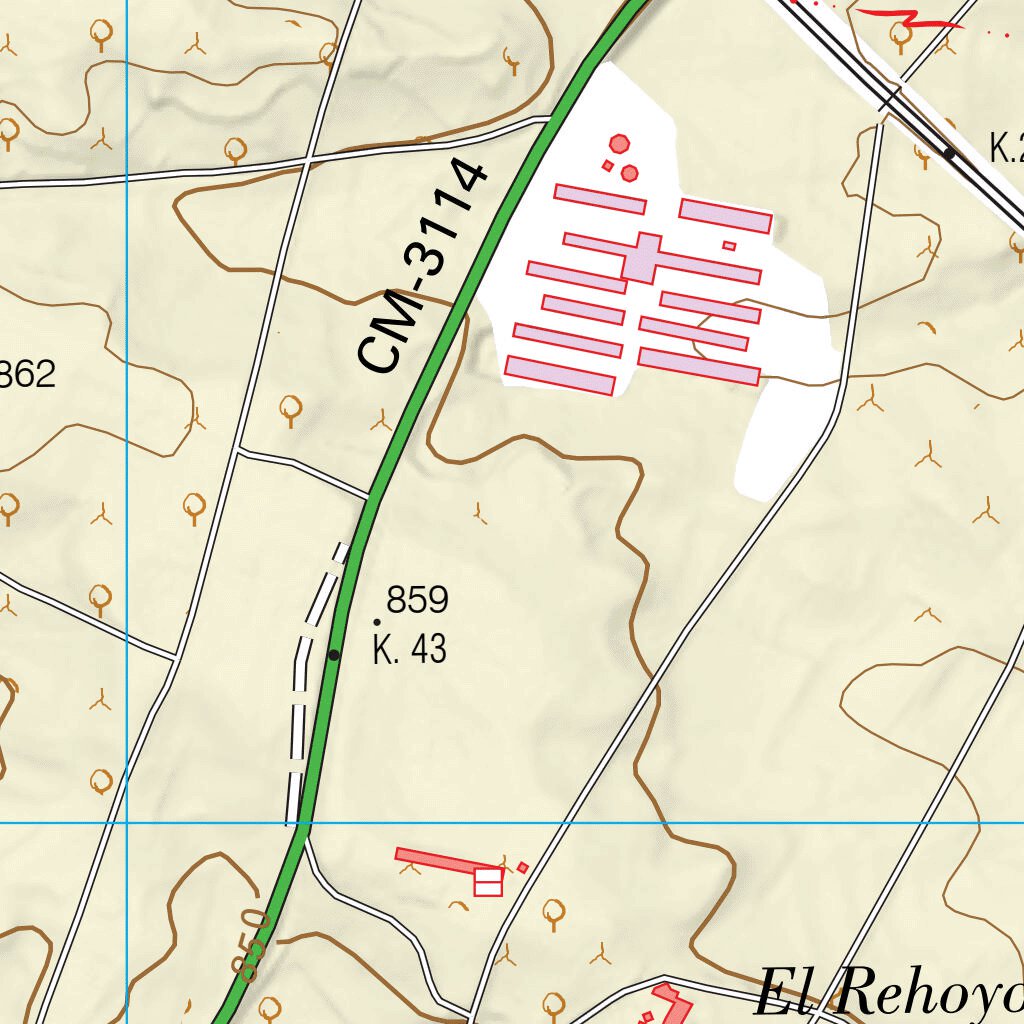 Motilla del Palancar (0691-4) Map by Instituto Geografico Nacional de Espana | Avenza Maps