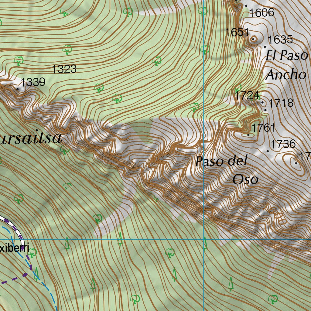 Isaba/Izaba (0117-4) Map by Instituto Geografico Nacional de Espana | Avenza Maps