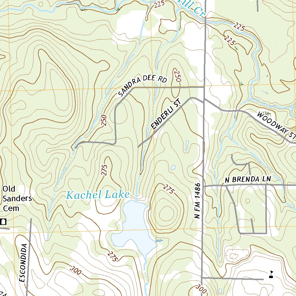 Magnolia West Tx 2019 24000 Scale Map By United States Geological
