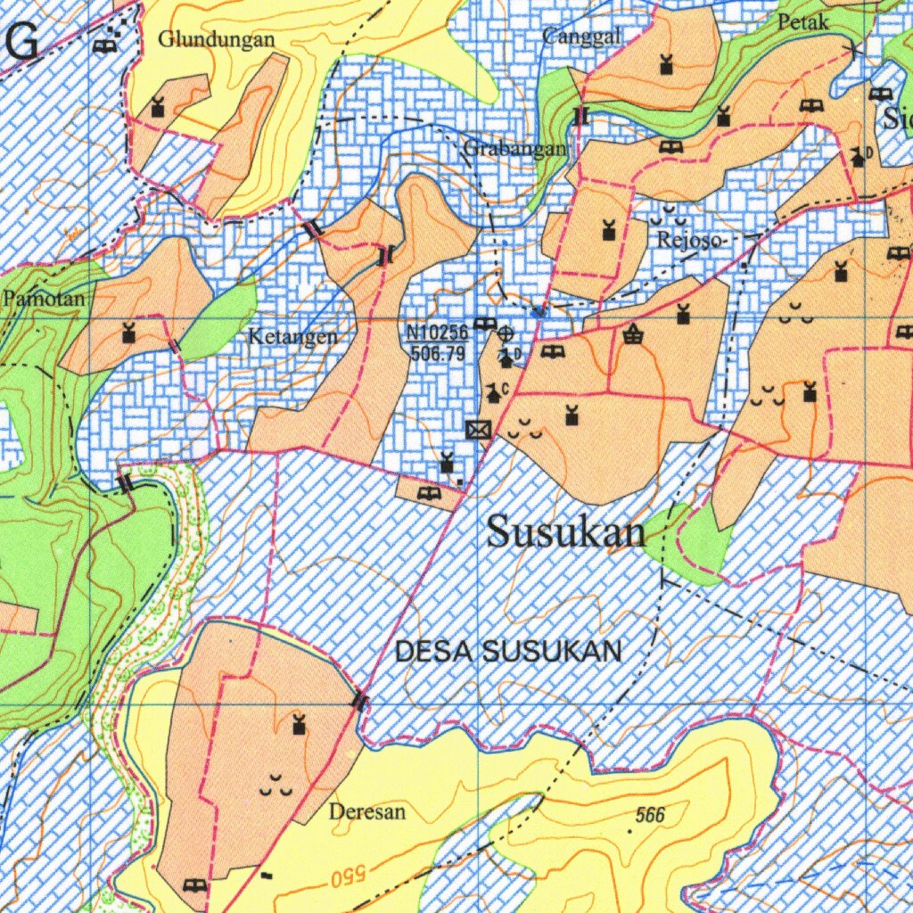 Ampel (1408-611) Map by Badan Informasi Geospasial | Avenza Maps