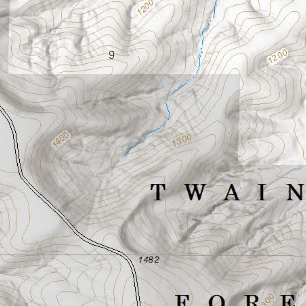 Mark Twain National Forest - Bell Mountain Wilderness Trails Map by US ...